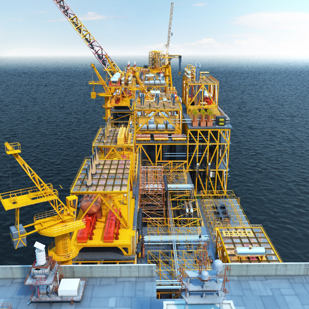 3D model shell prelude flng - TurboSquid 1201710