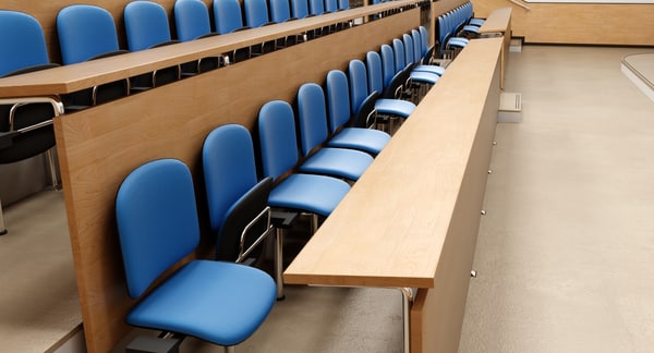 3d lecture hall model