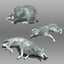 3ds max timber wolf animations