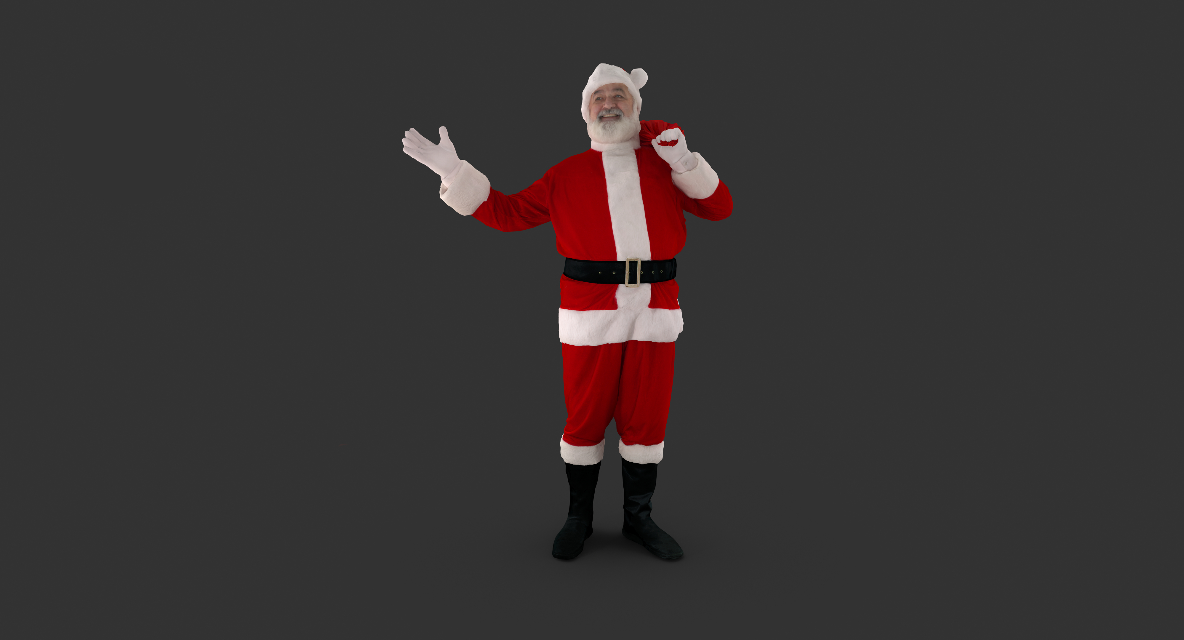 happy santa people human max