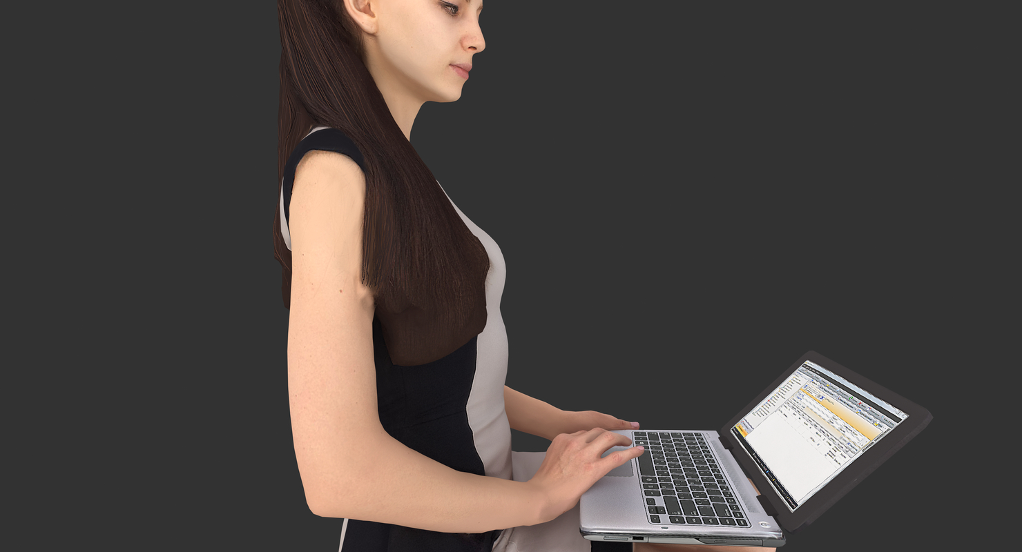 3ds max woman business