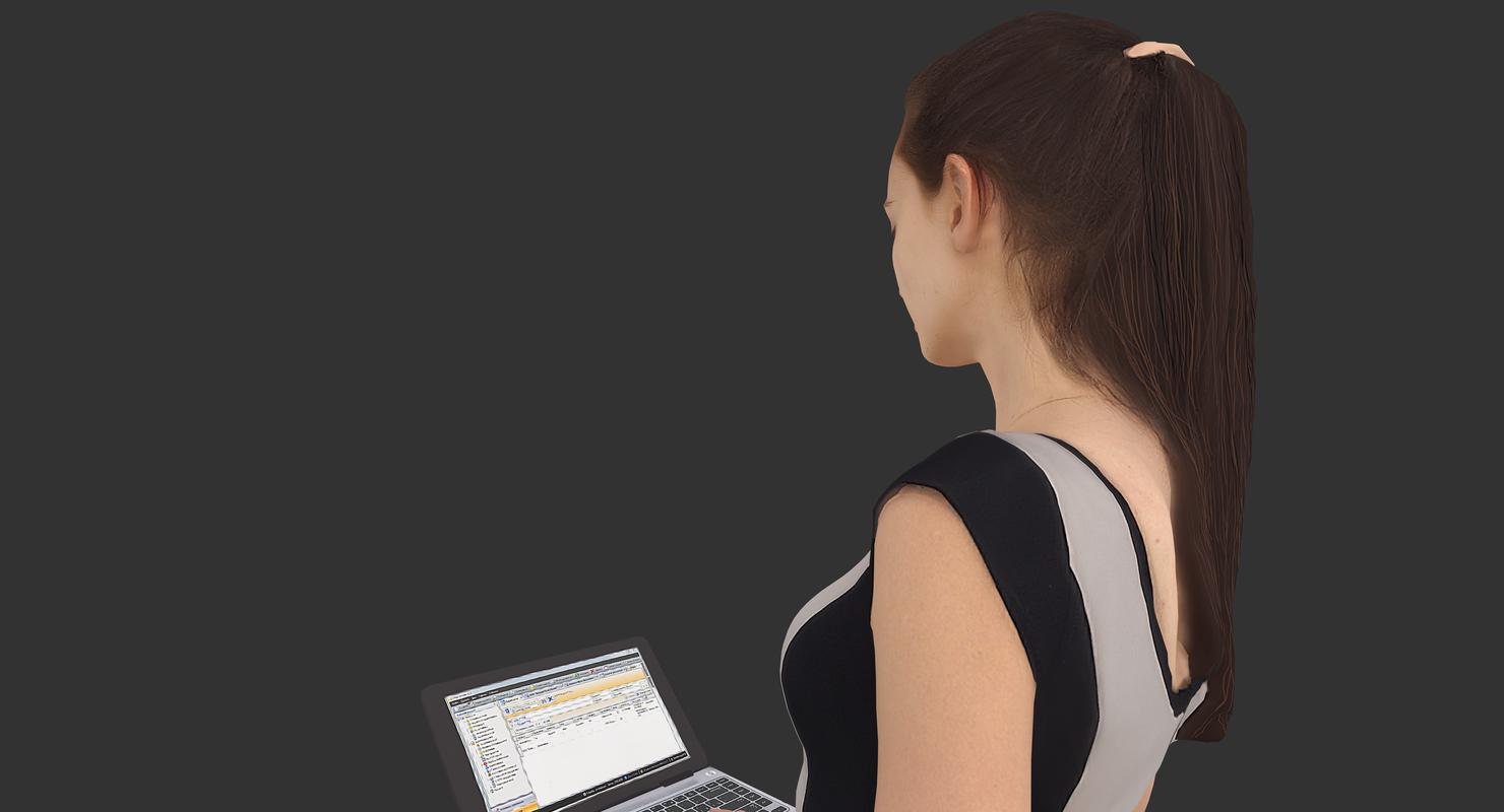 3ds max woman business