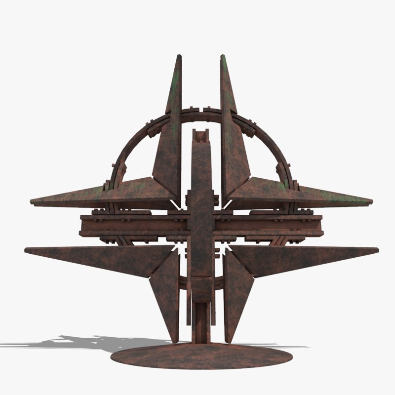 3d nato monument model