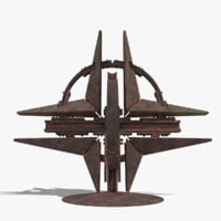 3d model nato monument