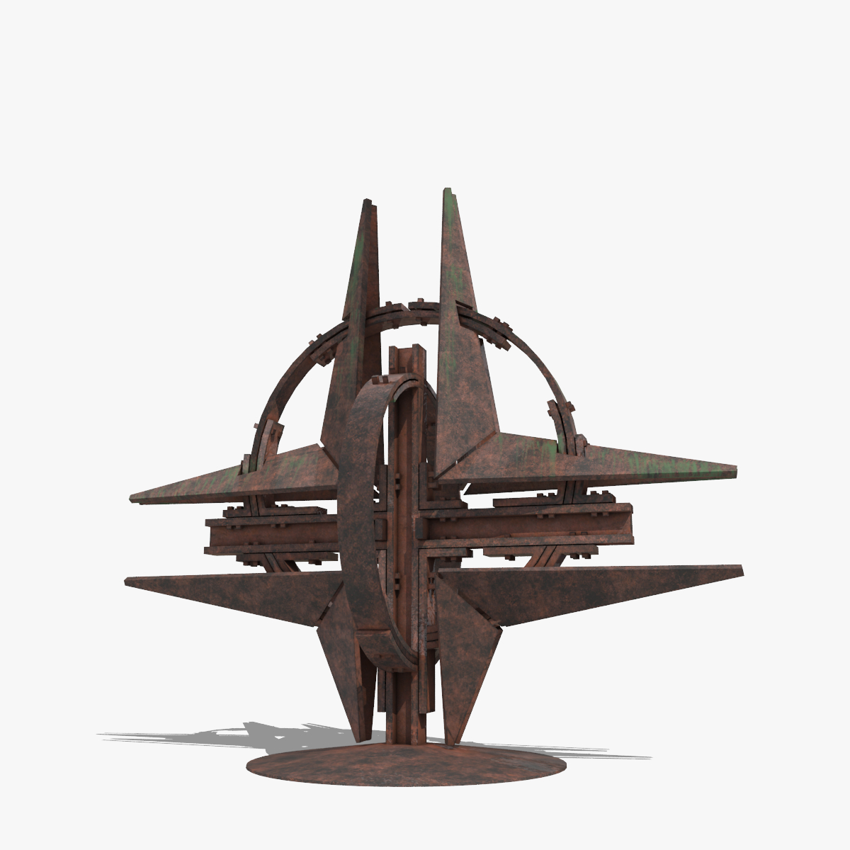 3d nato monument model