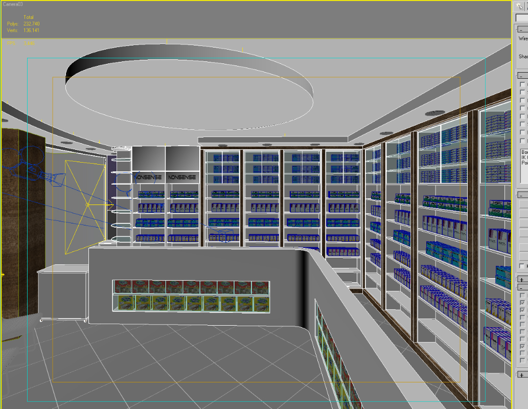 drug pharmacy 3d model