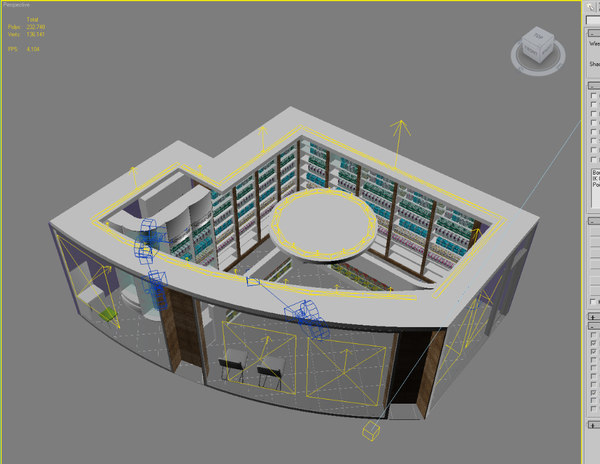 drug pharmacy 3d model