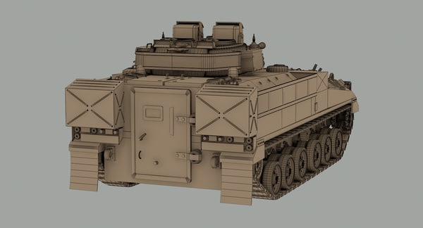 max british warrior tank