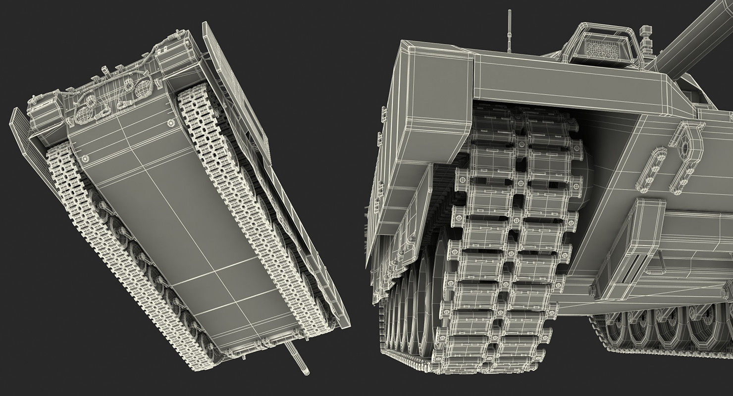 Russian military vehicles tank 3D model - TurboSquid 1208017