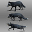 3d red fox animations