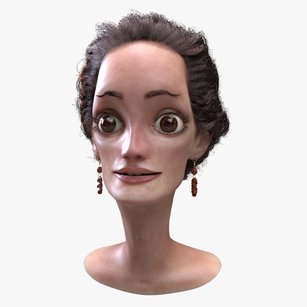 Cartoon Head 3D Models for Download | TurboSquid
