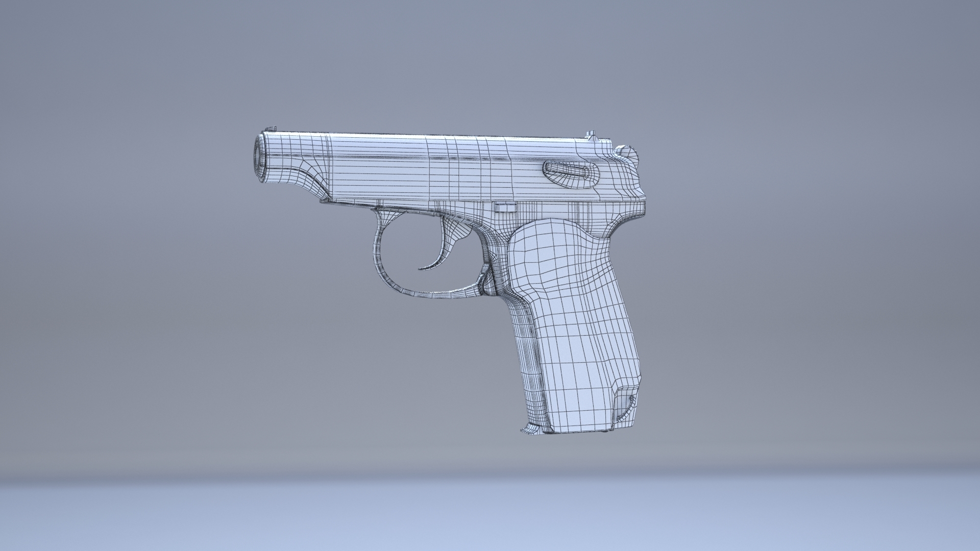Makarov pistol 3D model - TurboSquid 1253754