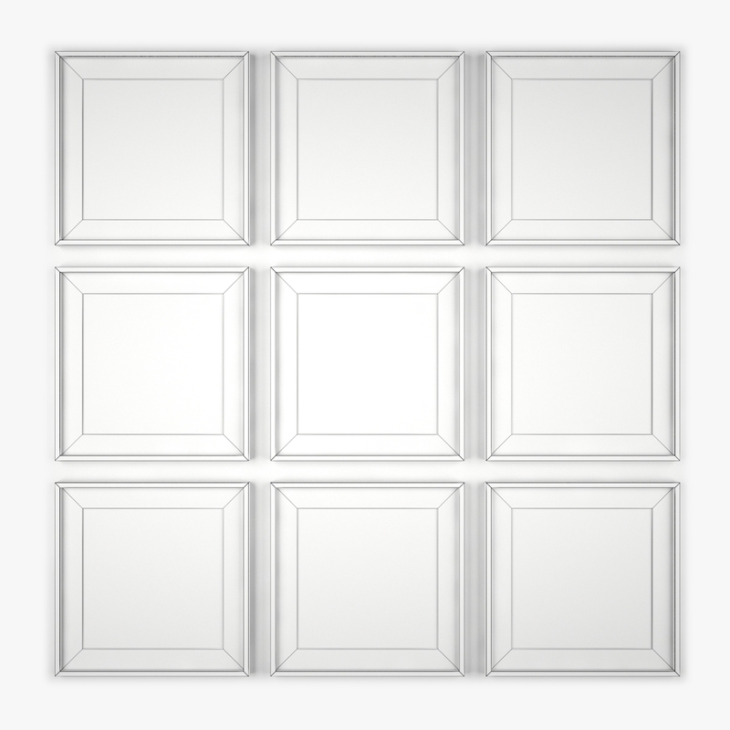 graphic design photo wall 3d 3ds