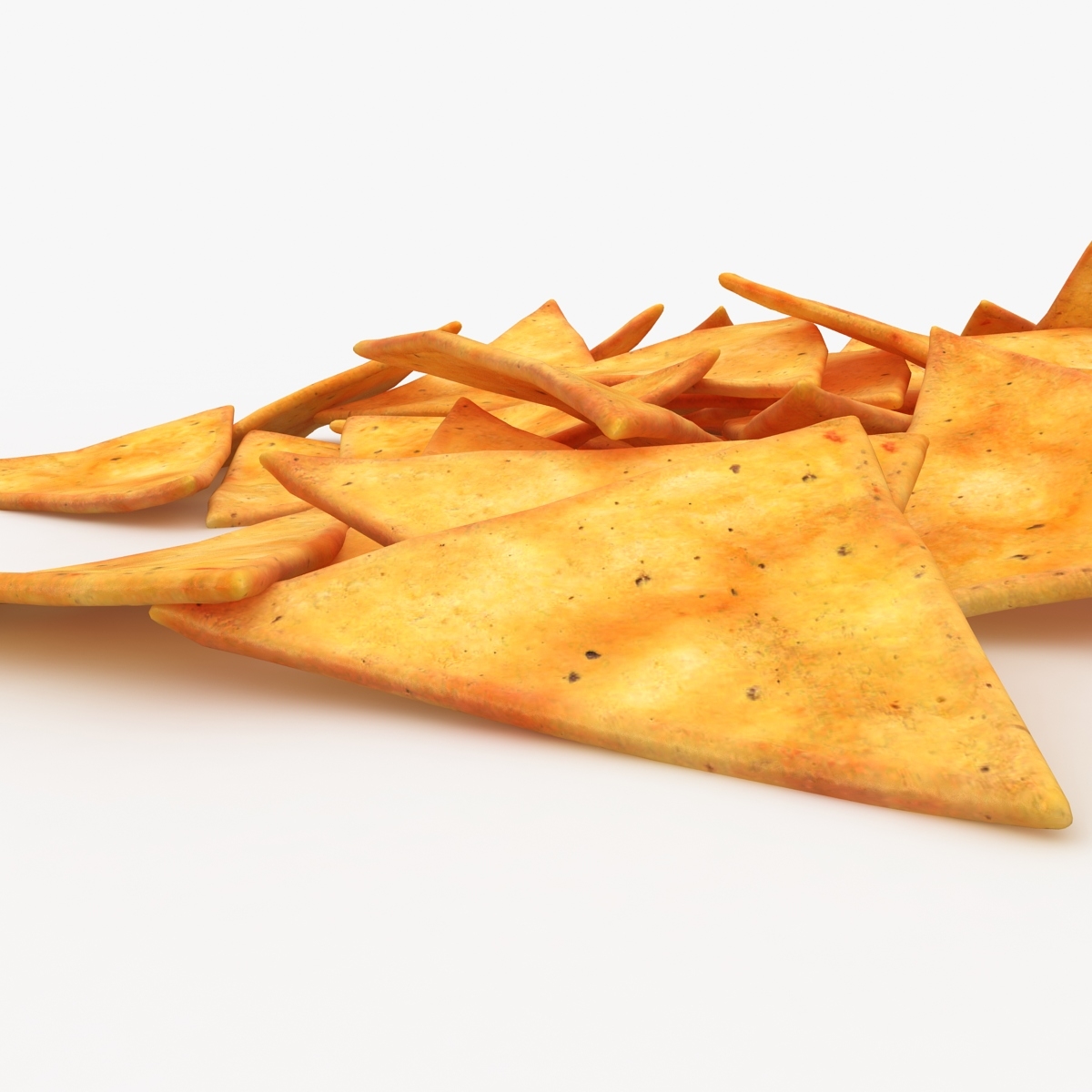 3ds realistic tortilla chip 2