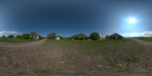 Texture HDRI hdr village
