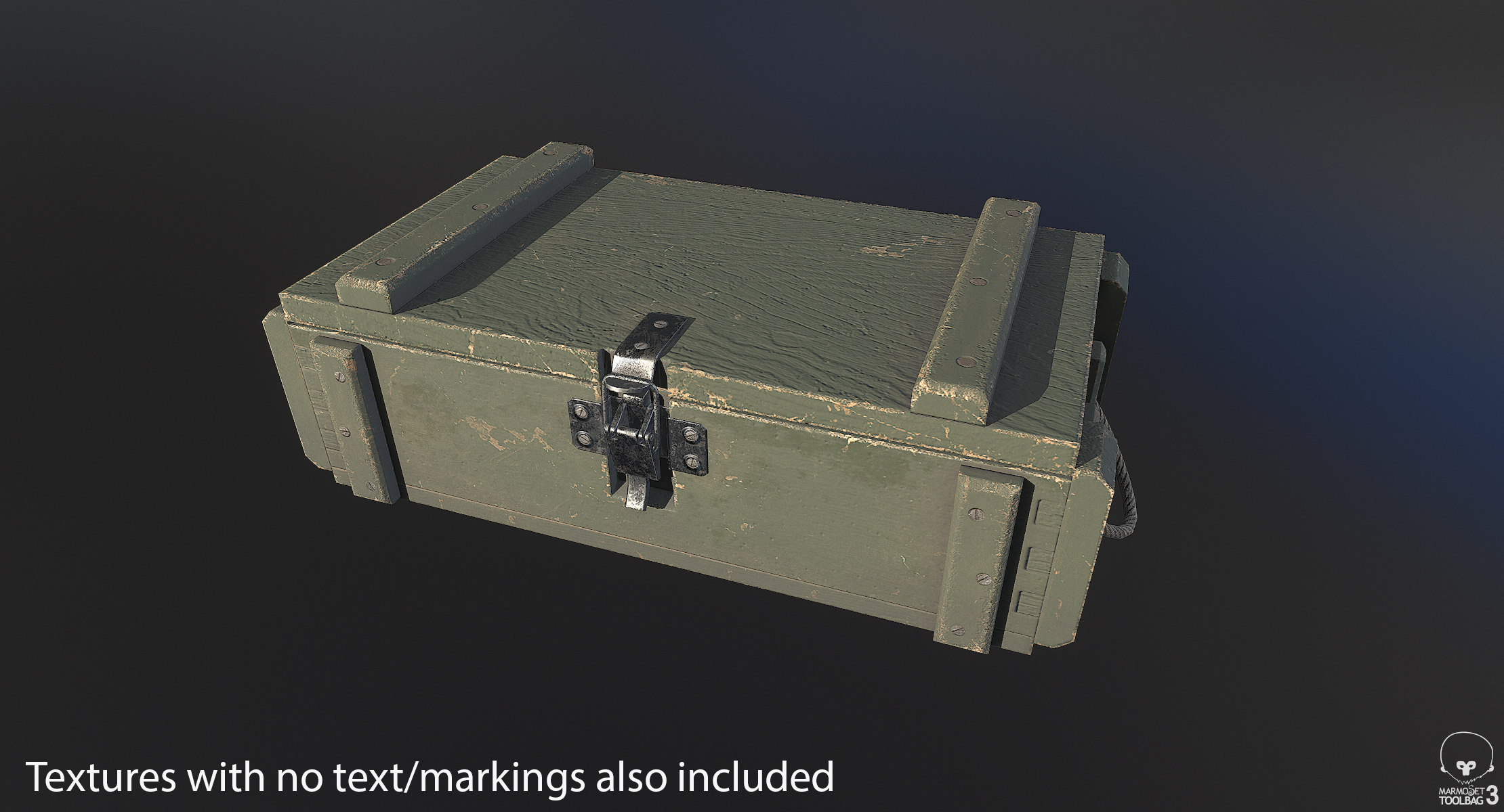 3d ammo crates
