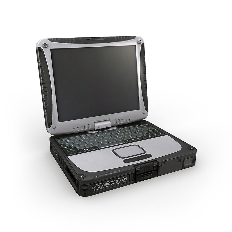 laptop 3d model