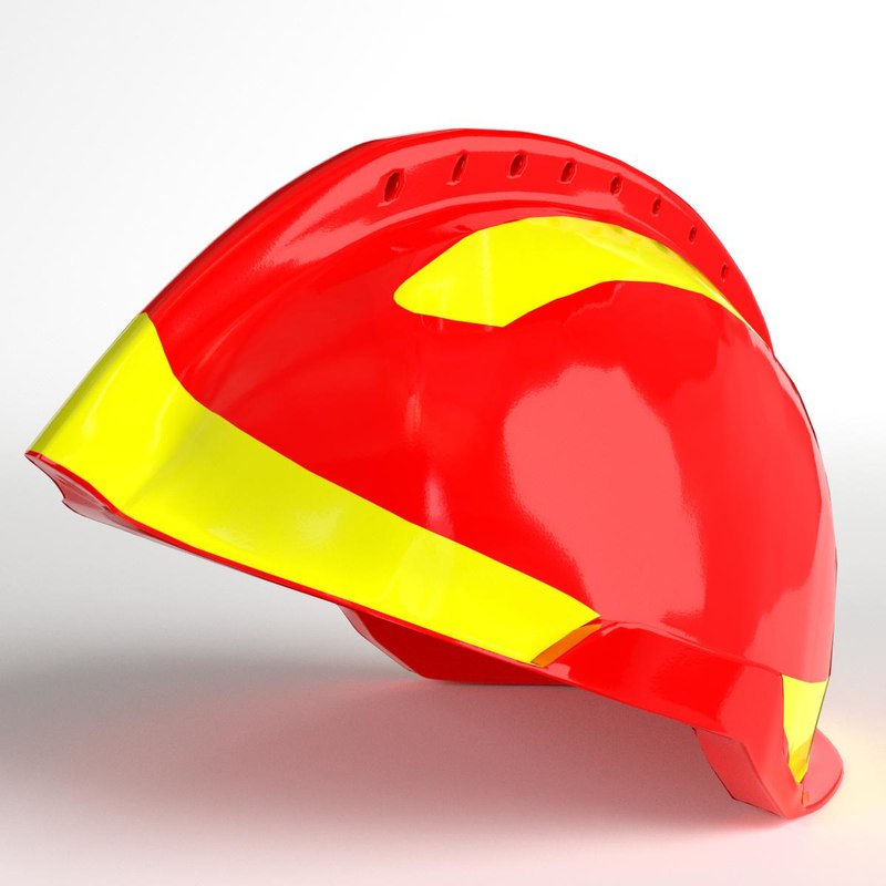 plastic helmet 3d model