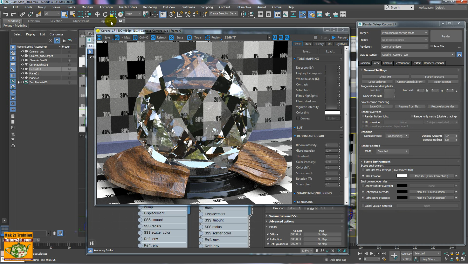 Training Corona 3ds max