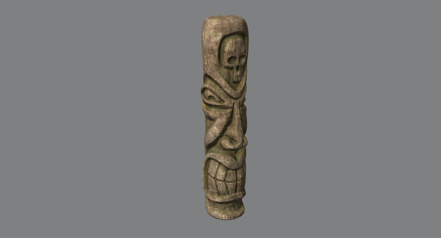3d totem pole