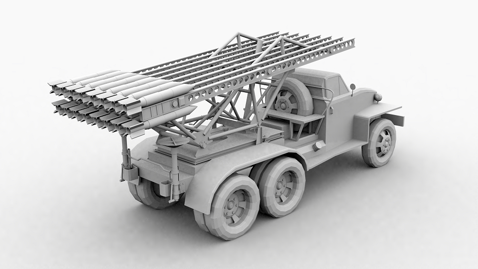 kostikov katyusha 3d model