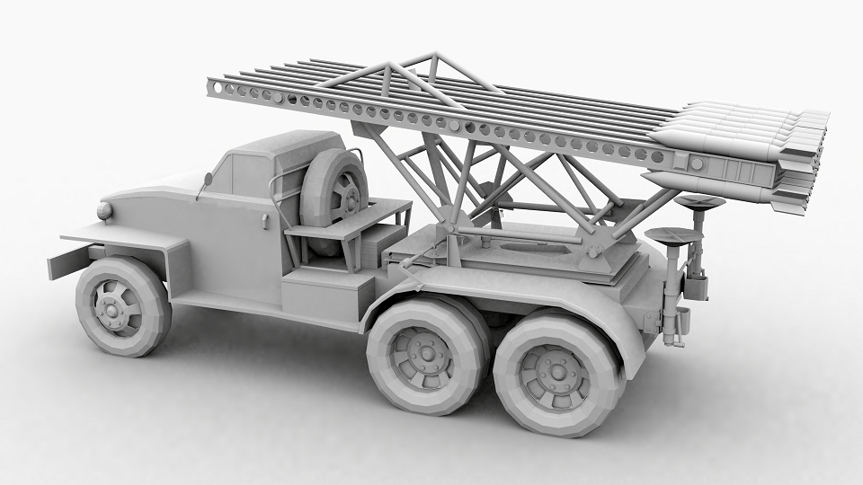 kostikov katyusha 3d model