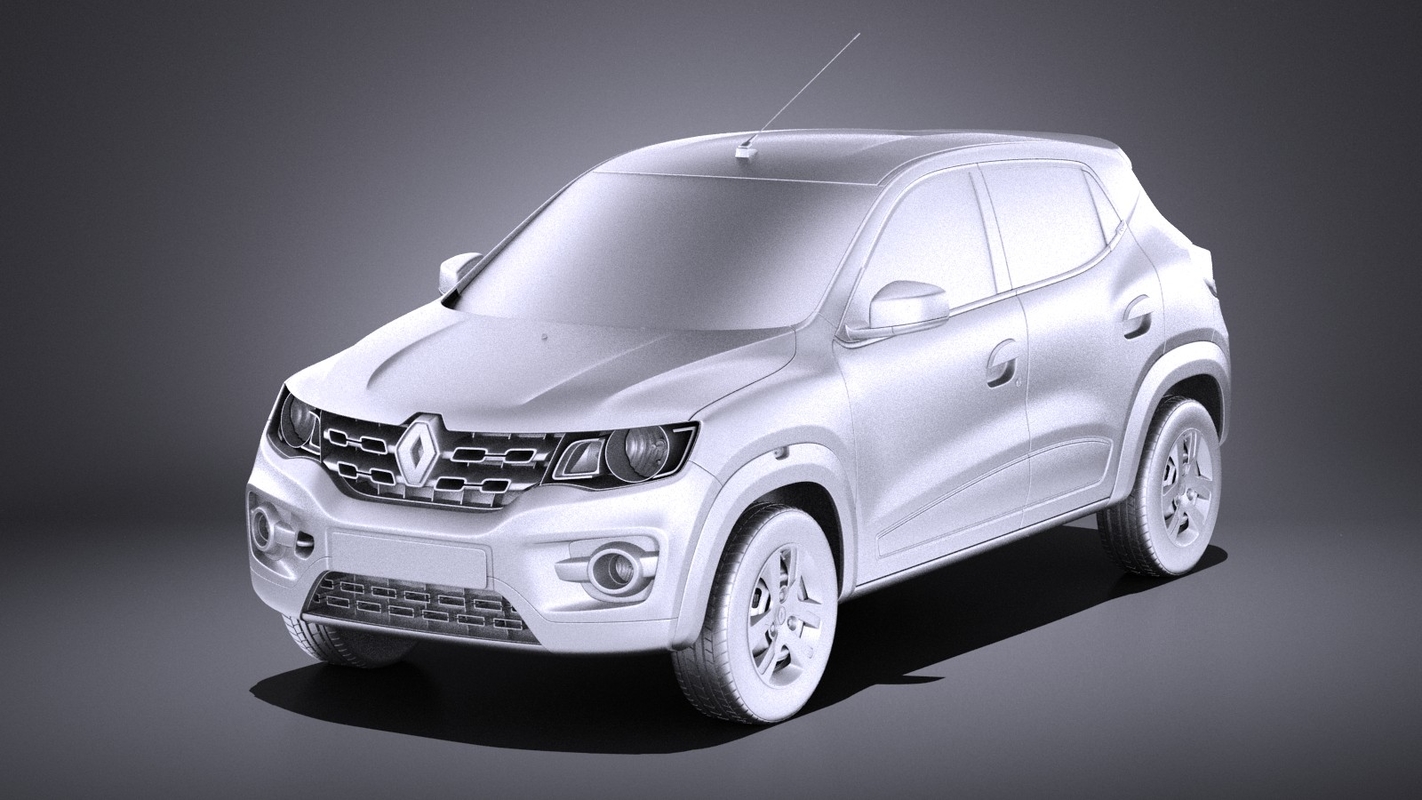 Renault 2018 kwid 3D model - TurboSquid 1228421