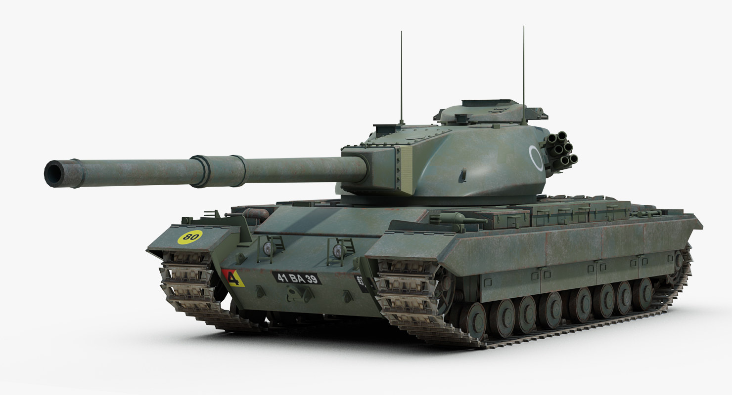 3d post conqueror heavy tank model