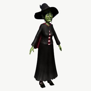 Witch 3D Models for Download | TurboSquid