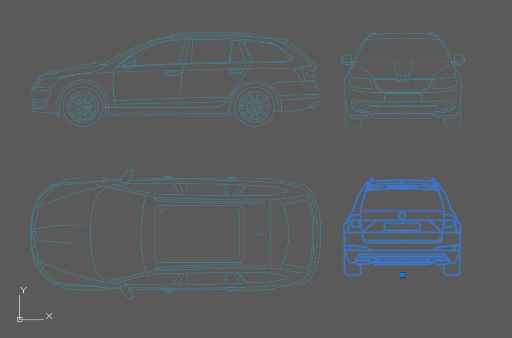 Shapes skoda octavia III