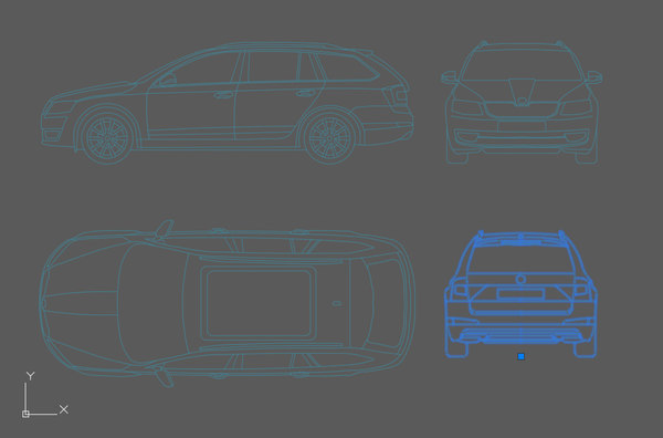 Shapes skoda octavia III