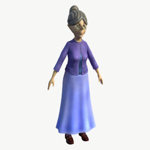 3D Grandma Models | TurboSquid