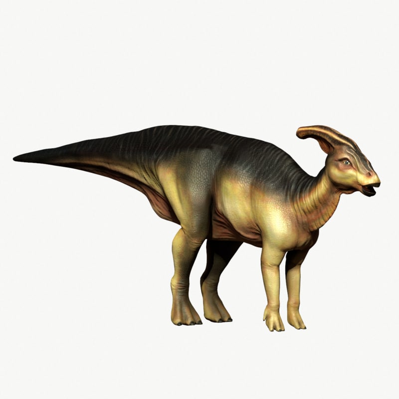 3d parasaurolophus