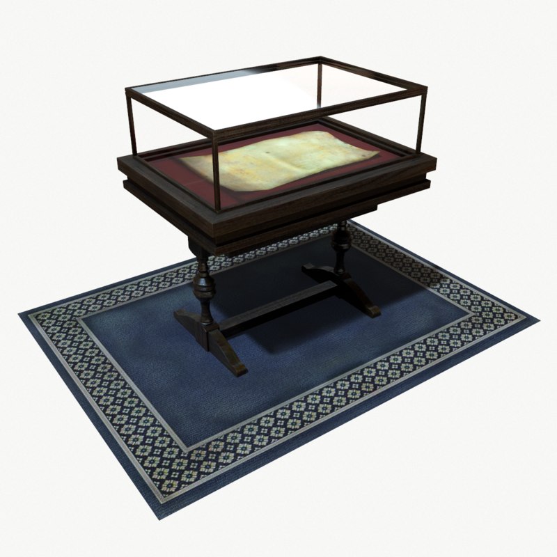 display case 3d model
