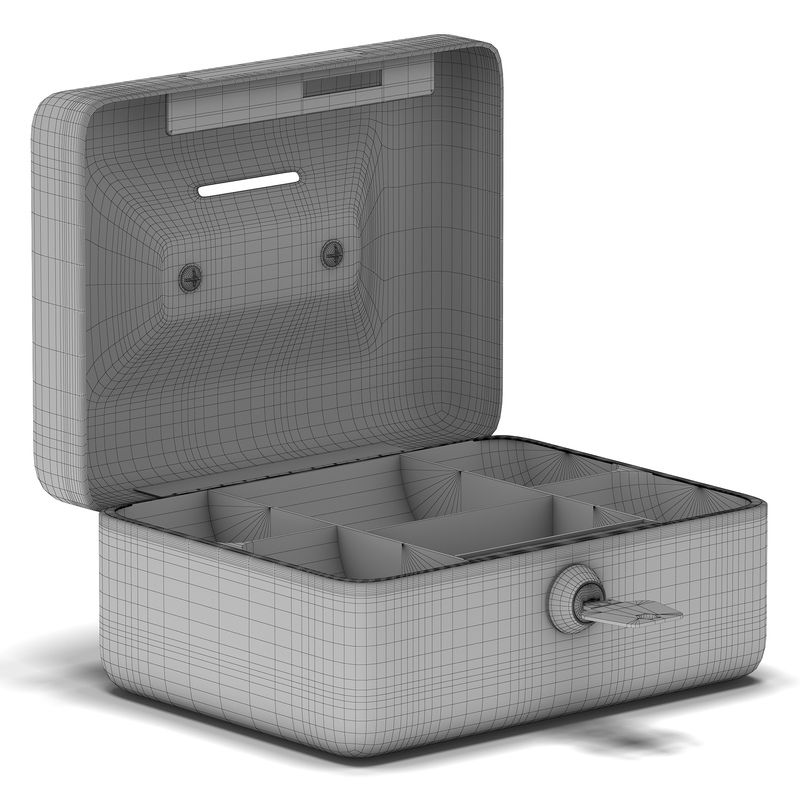 cash box 3d model