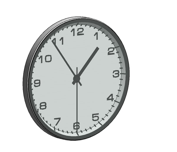 building-revit-family-clock-wall-watch