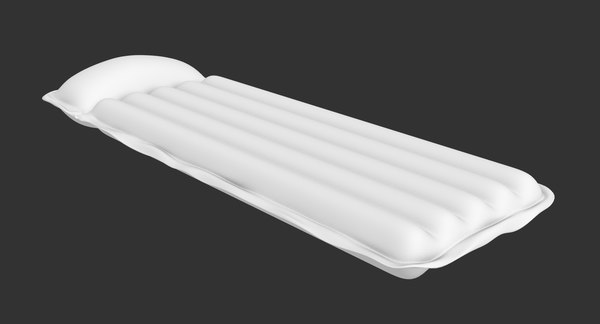 inflatable pool mattress 3d model