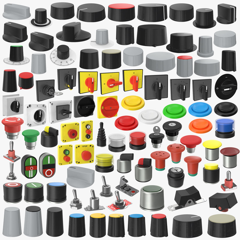 3D model - knob 01 button - TurboSquid 1234507