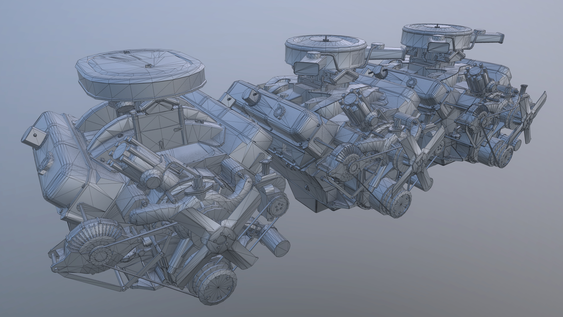 MOPAR 440 V8 Modelo 3D - TurboSquid 460320