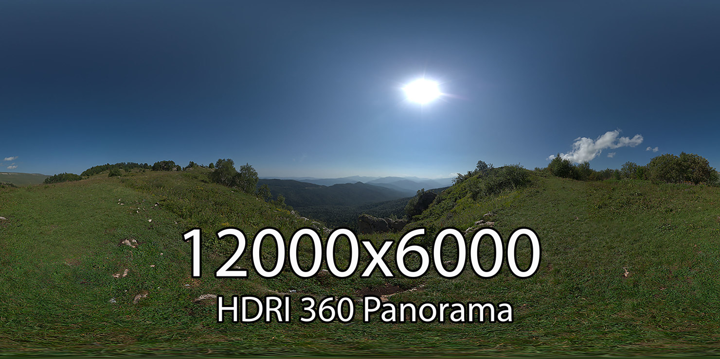 Texture HDRI hdr mountain