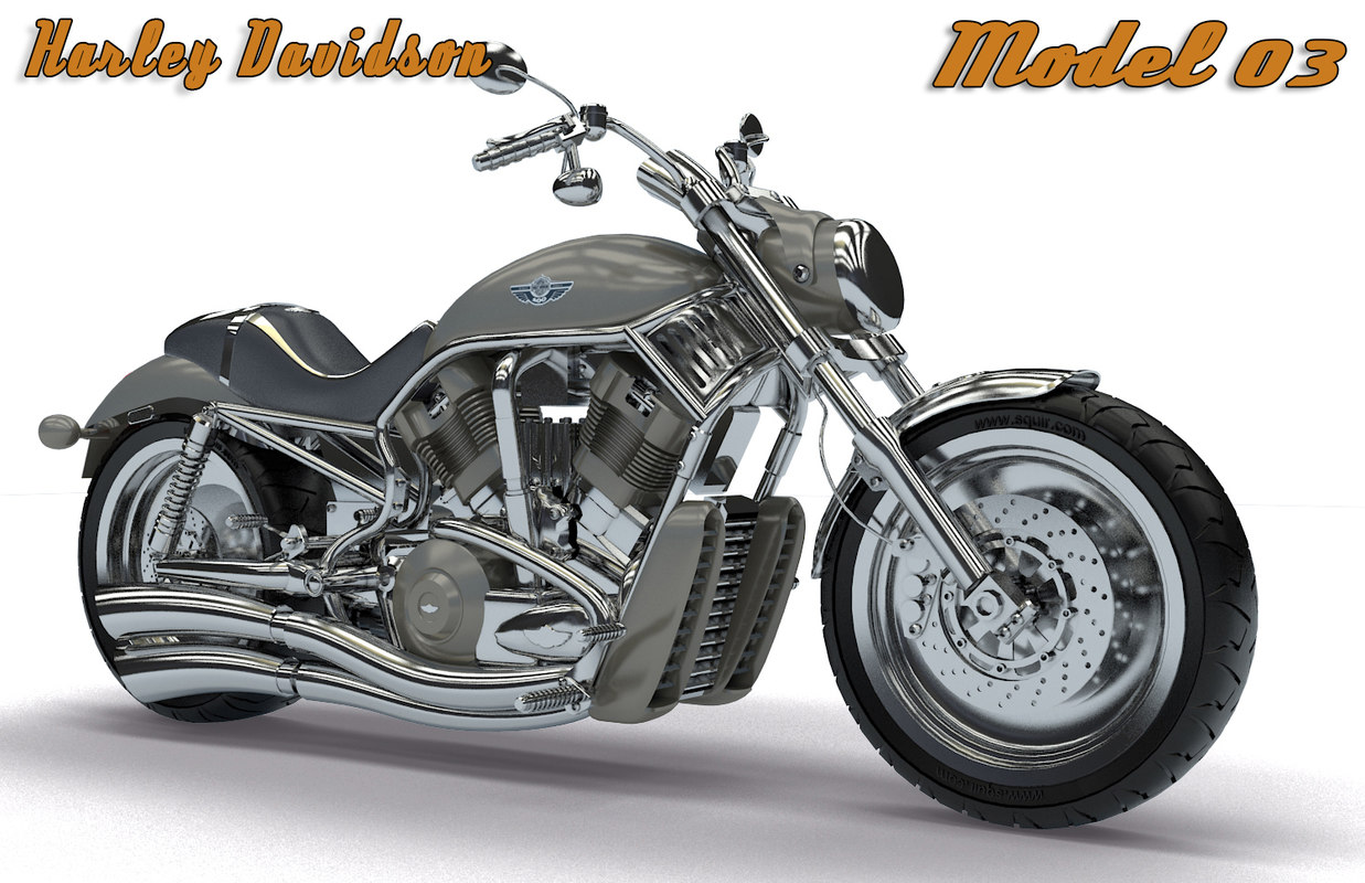 Coleção Harley Davidson - Modelo 03 Modelo 3D - TurboSquid 982635