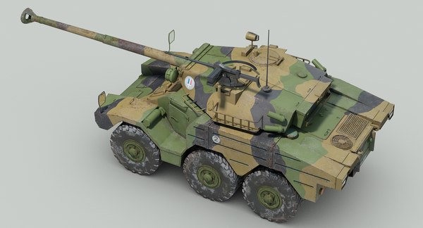 3d french erc 90 sagaie model