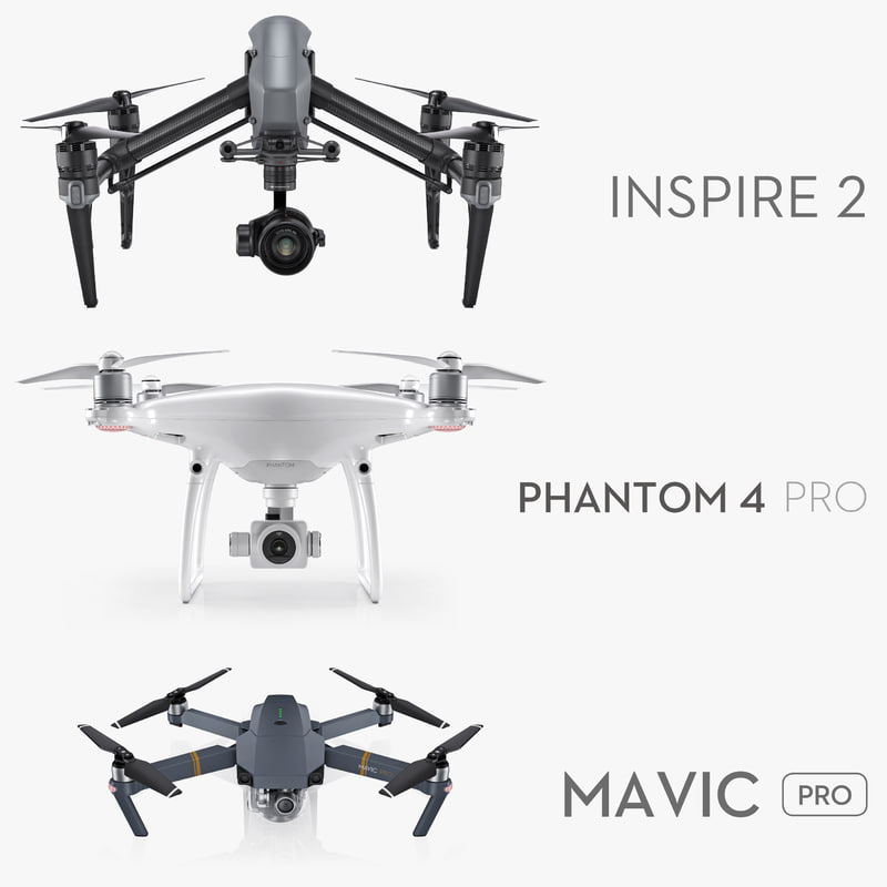 dji drones 2 cameras 3ds