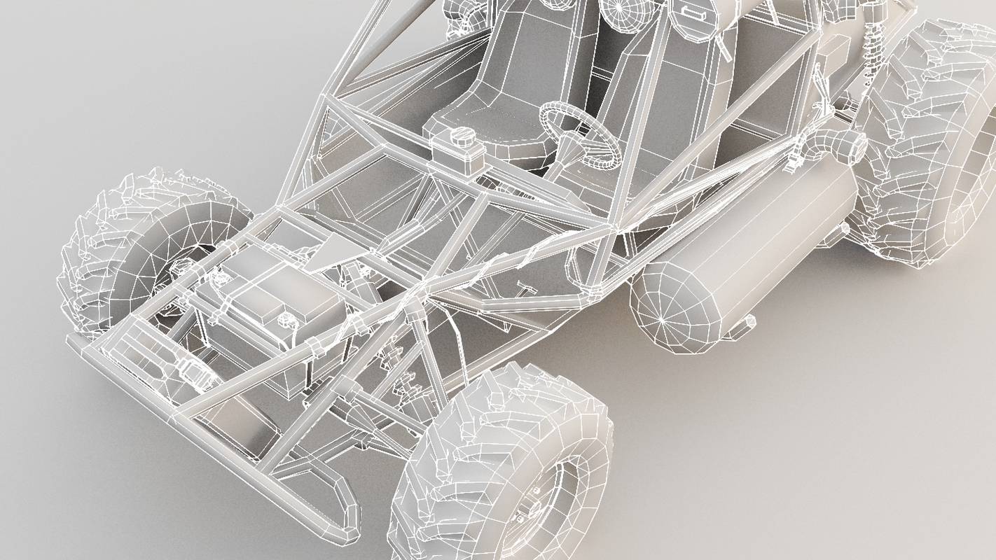 3D buggy games model - TurboSquid 1524093