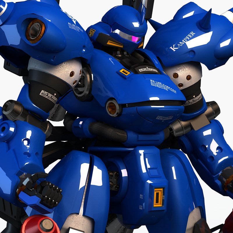 ms-18e kampfer 3d model