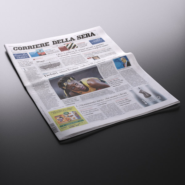 Newspaper 3D Models for Download | TurboSquid