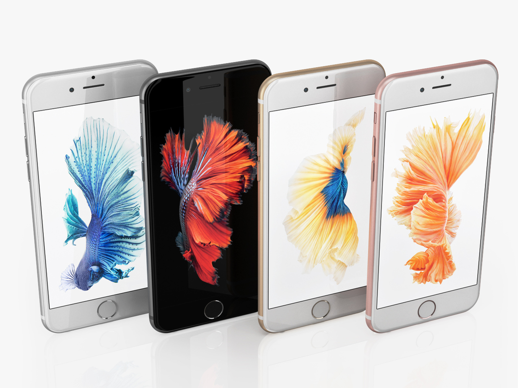 iphone 6s colors 3d lwo