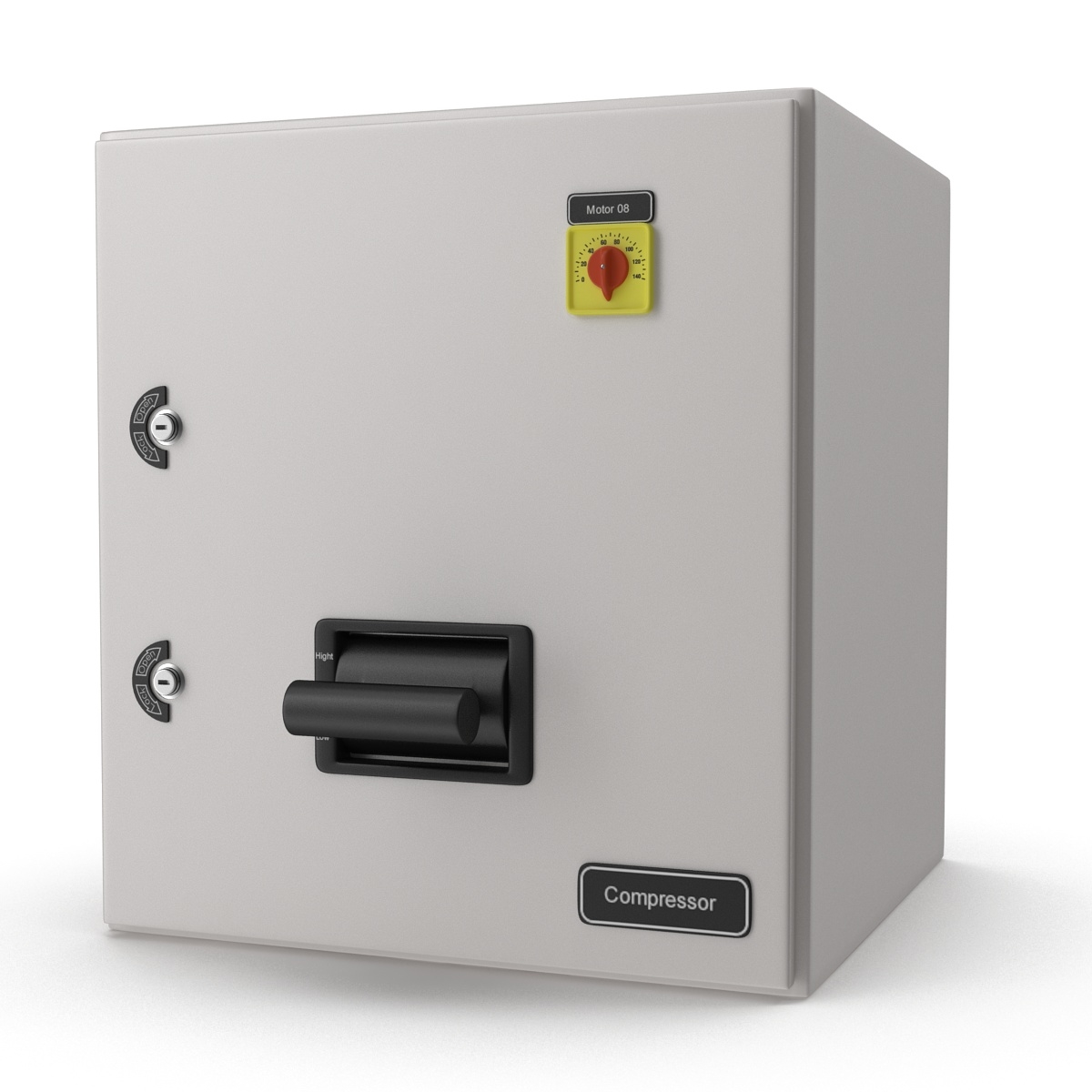 Electric control boxes 3D model - TurboSquid 1240866