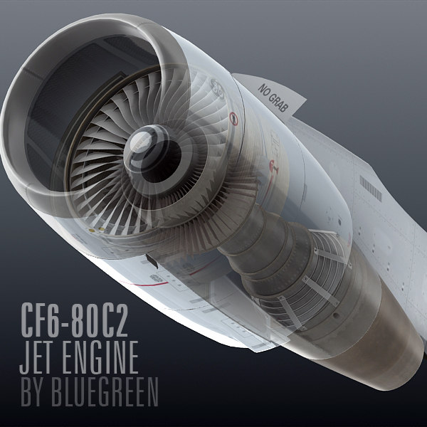 3d cf6-80c2 jet engine