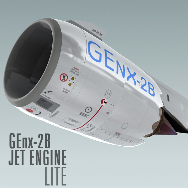 3ds genx-1b jet engine
